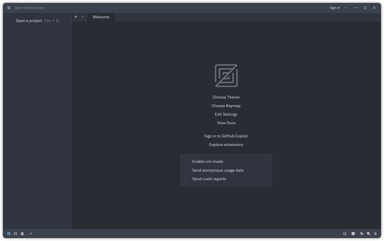 Zed A Next Gen Rust Based Open Source Code Editor With Ai