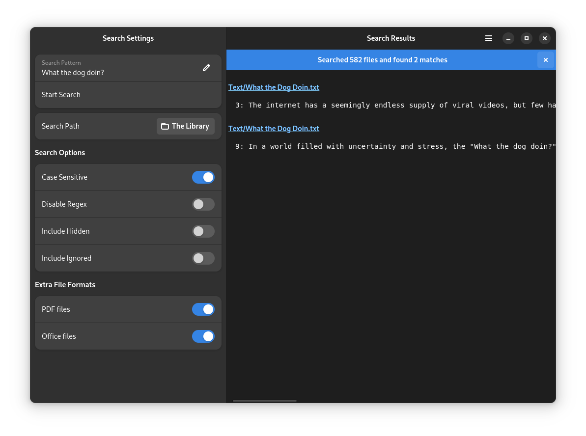 Clapgrep An Easy To Use Open Source Linux App To Search Through Your Pdfs And Text Documents