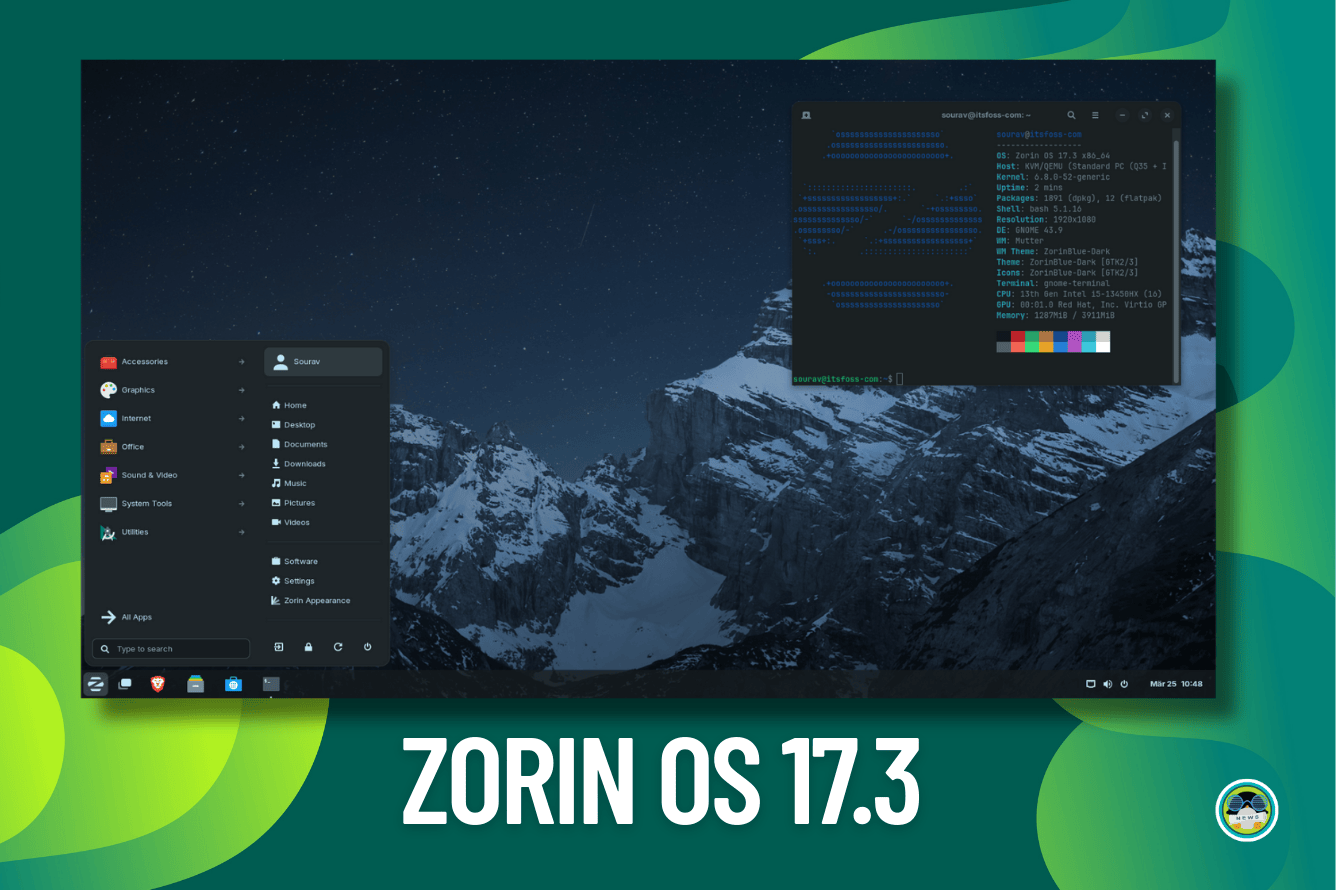 Zorin Os 173 Release Replaces Firefox With Brave As Default Browser