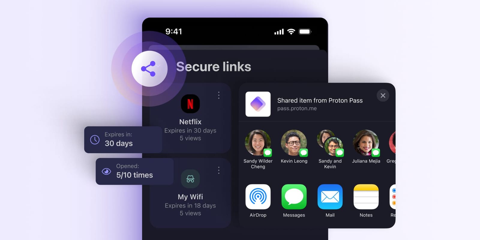 Share Passwords Securely With Proton Pass's New 'Secure Link' Feature Share Passwords Securely With Proton Pass's New 'Secure Link' Feature