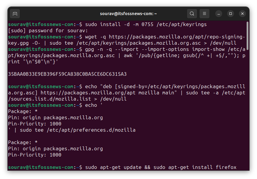 Ah, Snap! Firefox is Finally Providing Deb Package for Debian and ... Ah, Snap! Firefox is Finally Providing Deb Package for Debian and ...