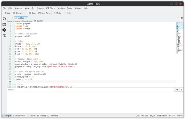 Kate A Refreshing Open Source Code Editor To Replace Boring Options