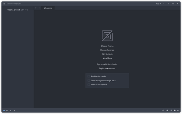 Zed A Next Gen Rust Based Open Source Code Editor With Ai 9443